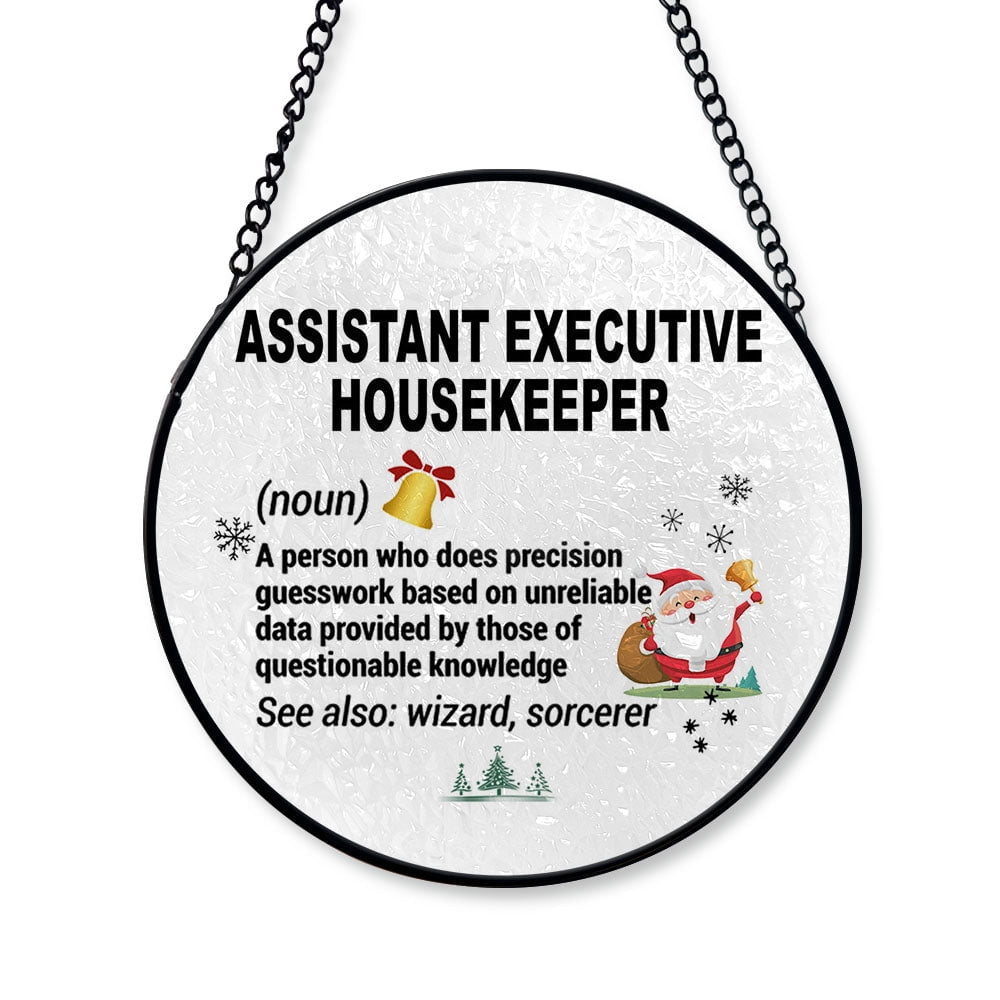 2025 Assistant Executive Housekeeper Stained Glass Window Hanging ...