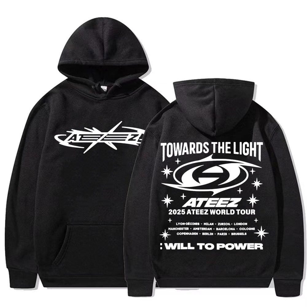 2025 Ateez World Tour Towards The Light: Will To Power Pullovers Men ...