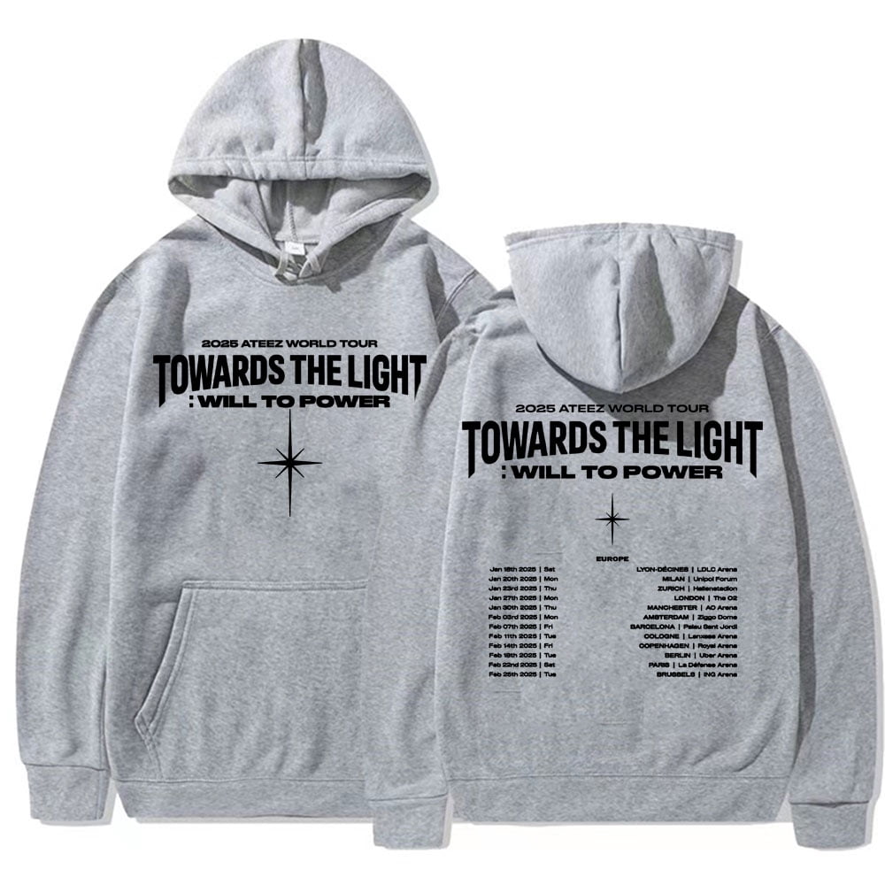 2025 Ateez World Tour Towards The Light: Will To Power Pullovers Men ...