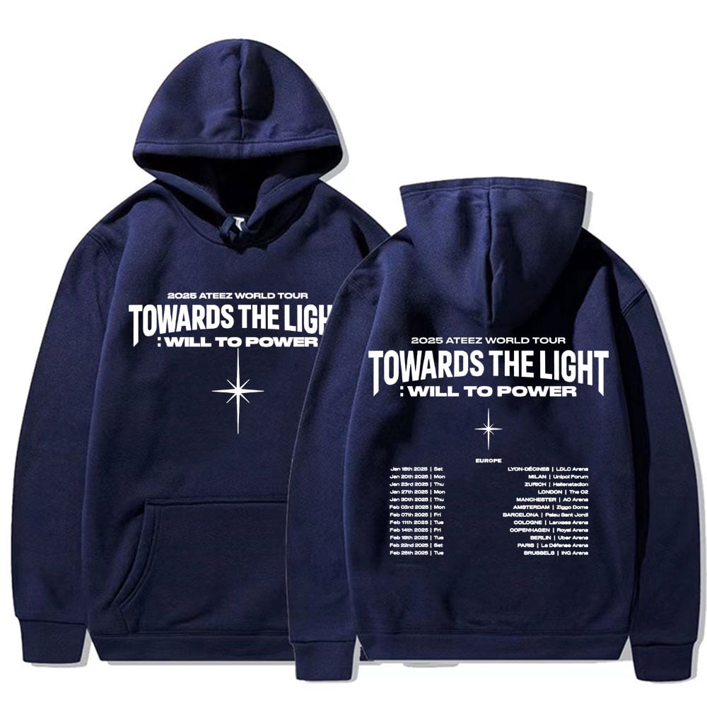 2025 Ateez World Tour Towards The Light: Will To Power Pullovers Men ...