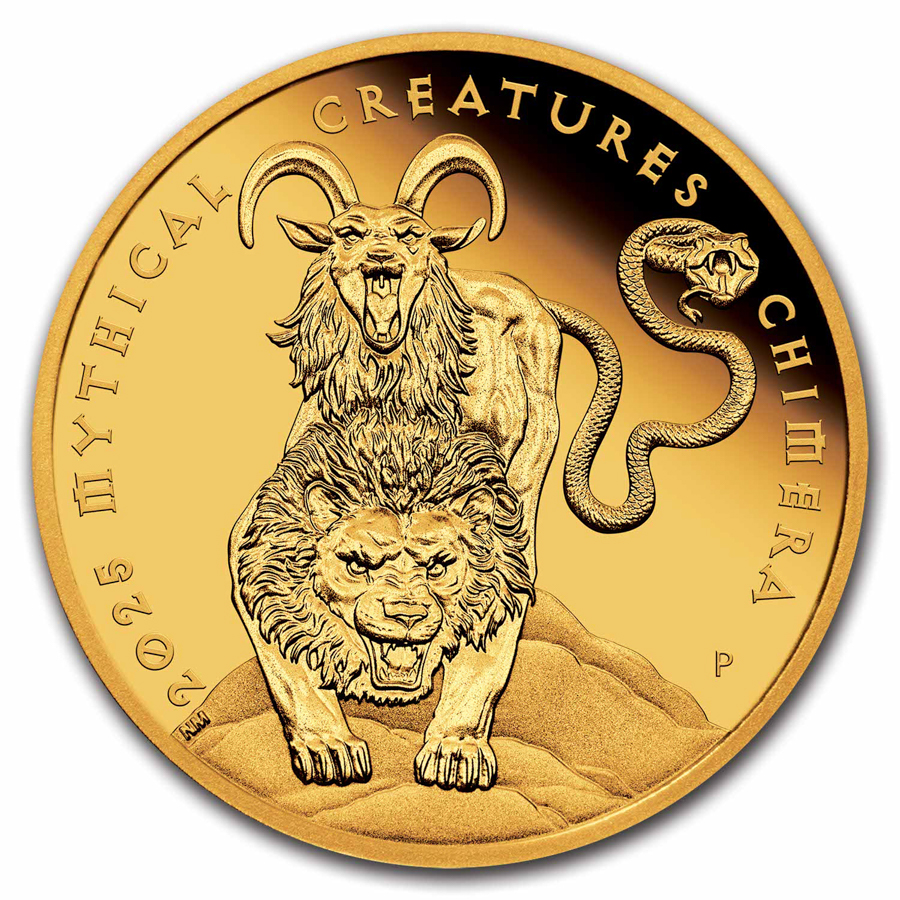 2025 Australia 1 oz Gold Chimera Proof (Box & COA) - Walmart.com