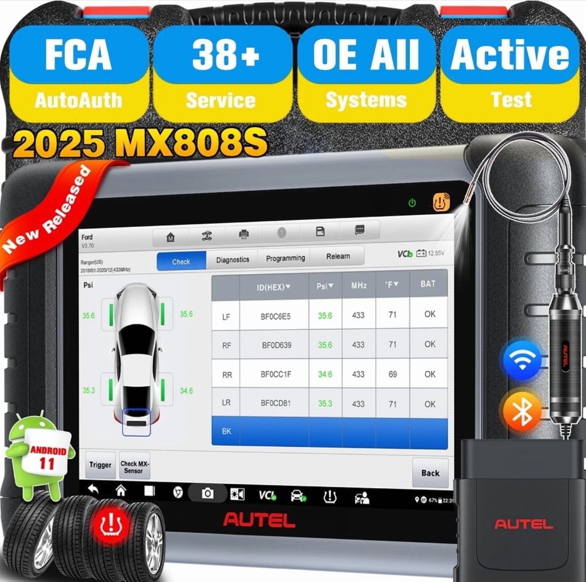 2025 Autel MaxiCheck OBD Scaner MX808S Car Diagnostic Scan Tool, Same ...