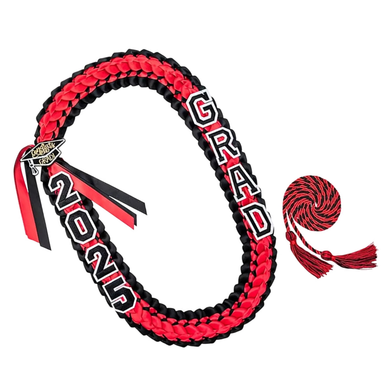 2025 Bachelor Degree Ceremony Cord Polyester Braided Sash With Lei ...