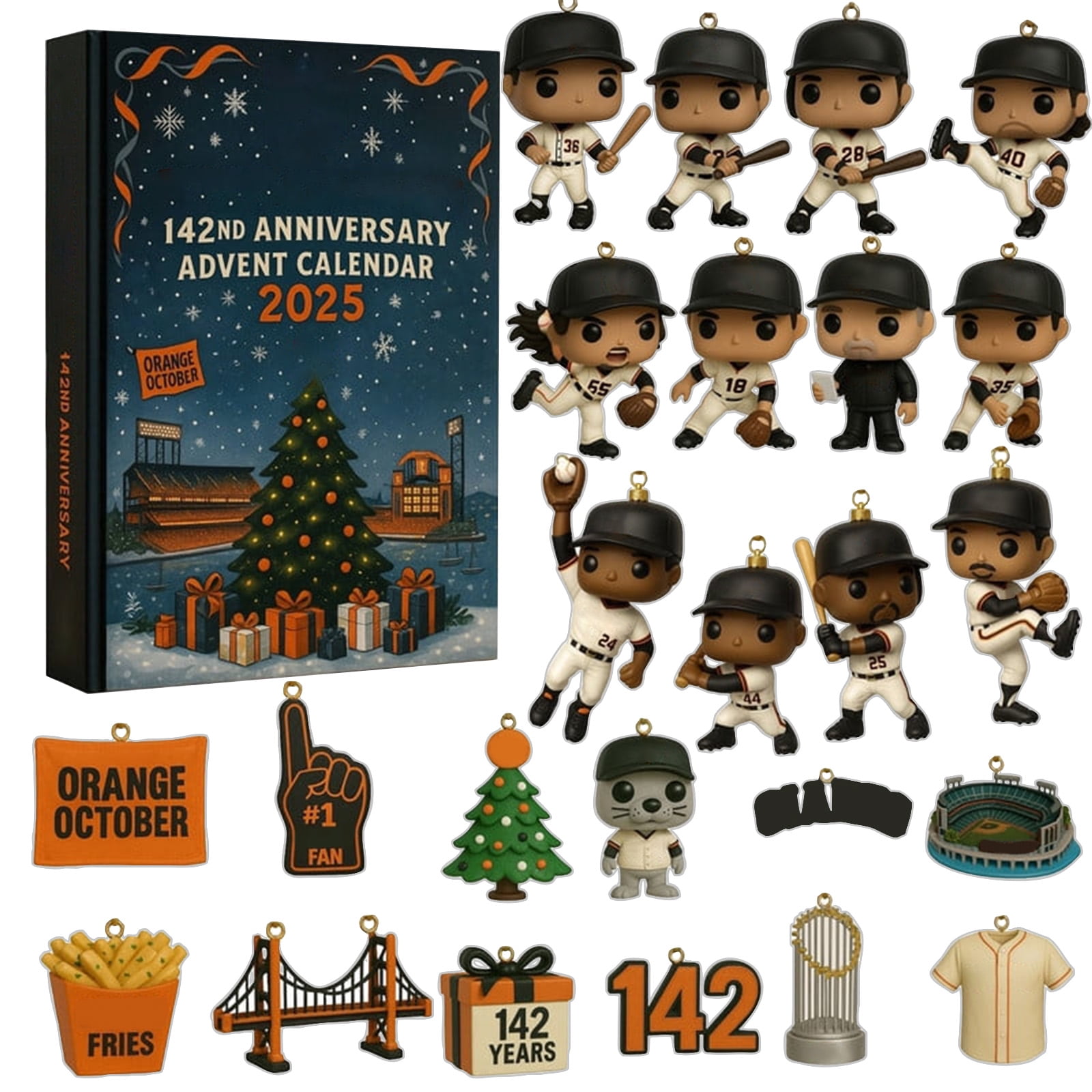 2025 Baseball Advent Calendar: 55th Anniversary with Daily Collectible ...