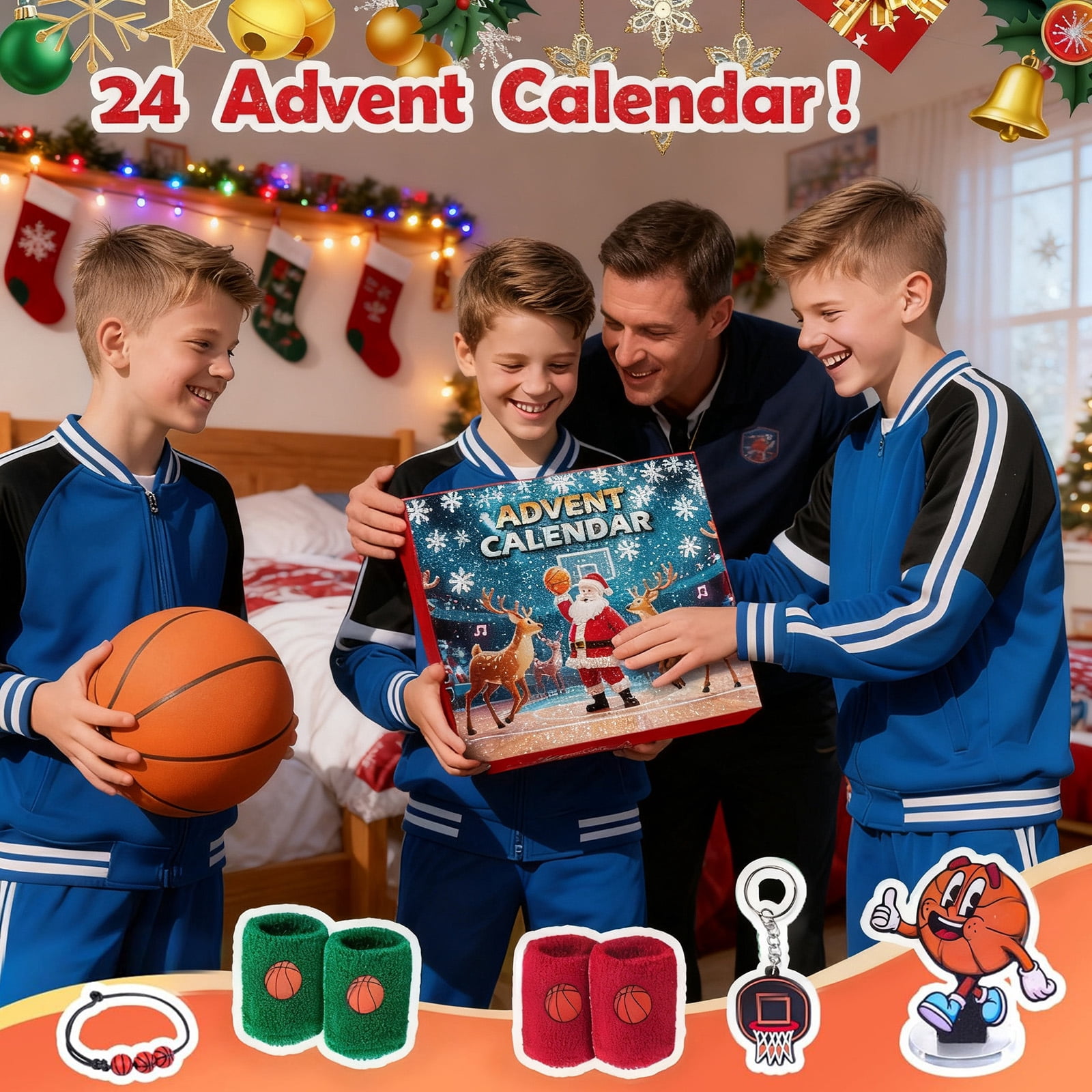 2025 Basketball Advent Calendar - Ultimate Christmas Gift for Sports ...
