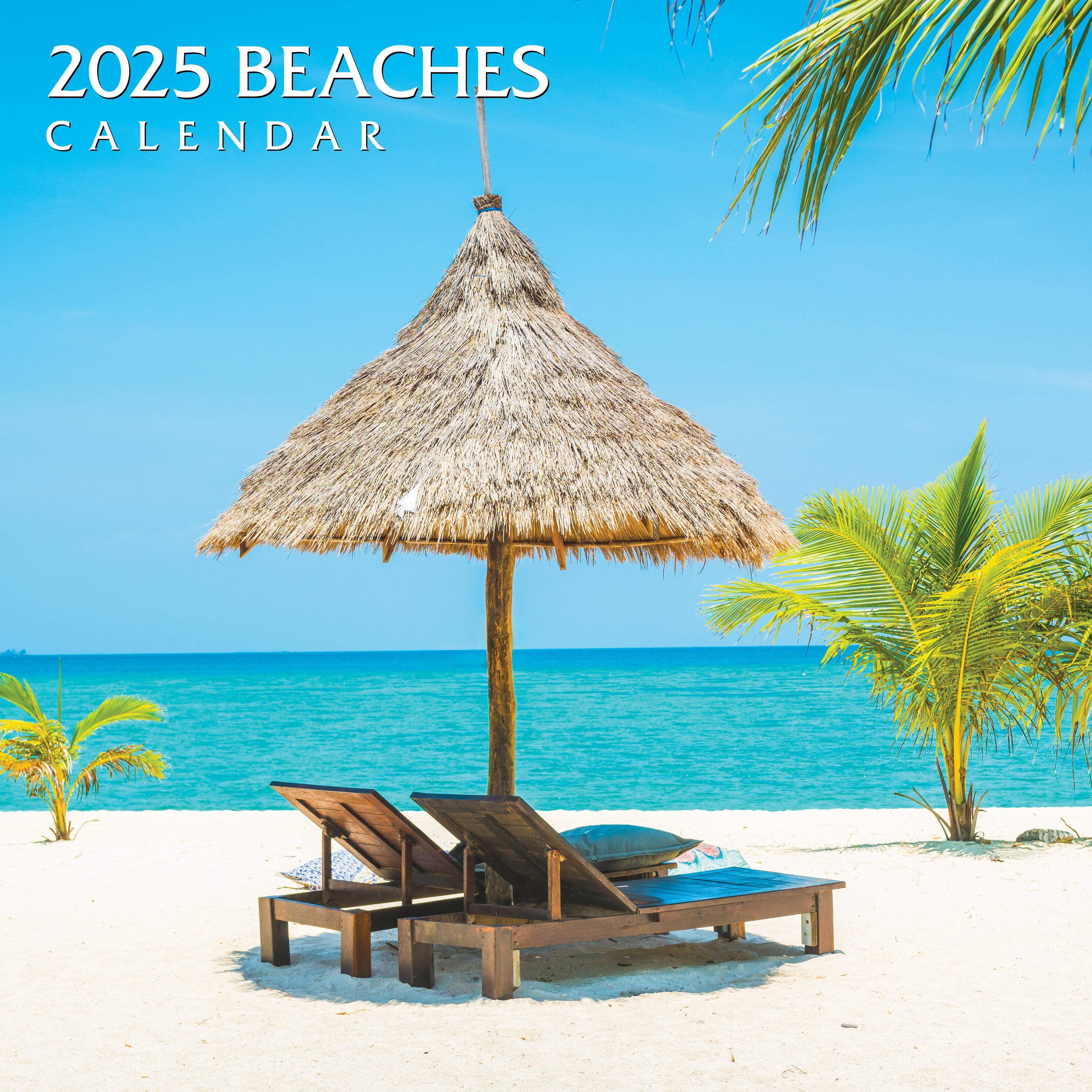2025 Beaches Calendar 12x12 - Walmart.com
