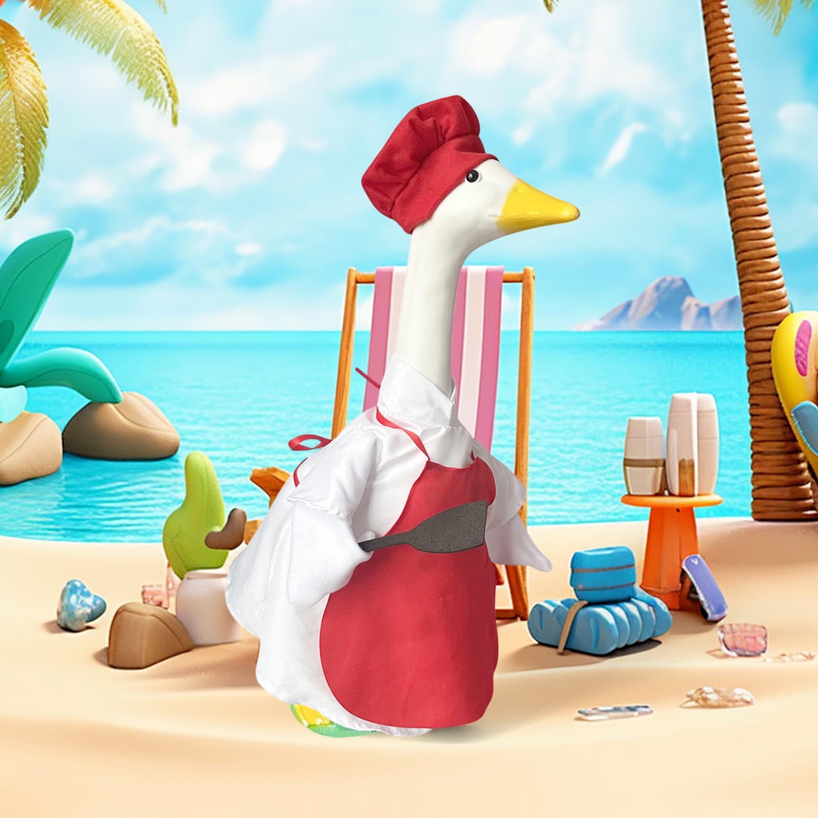 2025 Big White Chef Knife Set, Kitchen Cooking Knives with Block ...