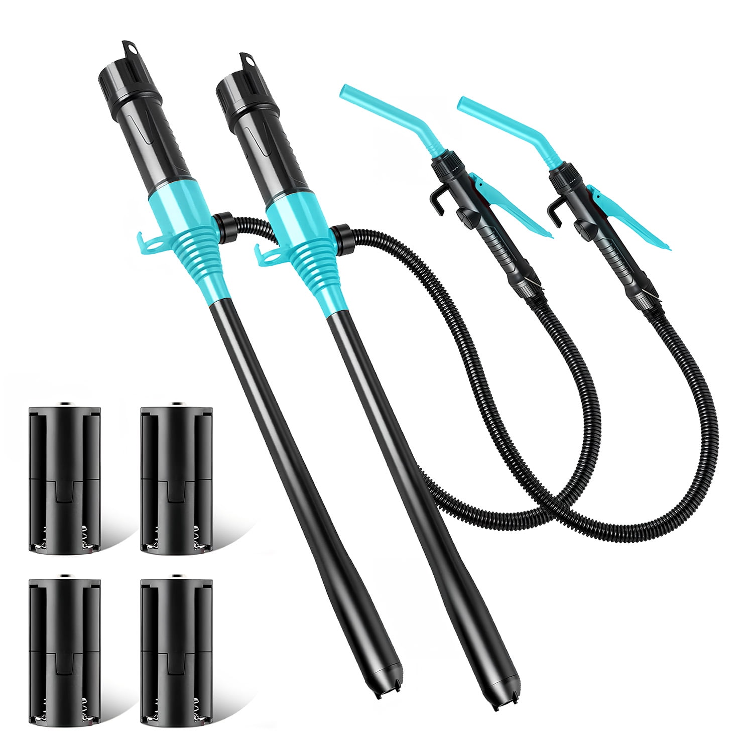 2025 Blue Battery Operated Fuel Transfer Pump – Portable Electric ...