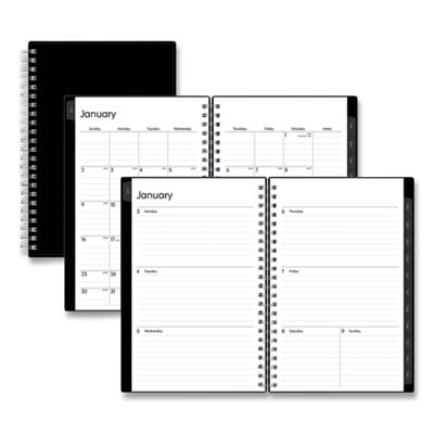 2025 Blue Sky Enterprise 5" x 8" Weekly & Monthly Planner Plastic Cover ...