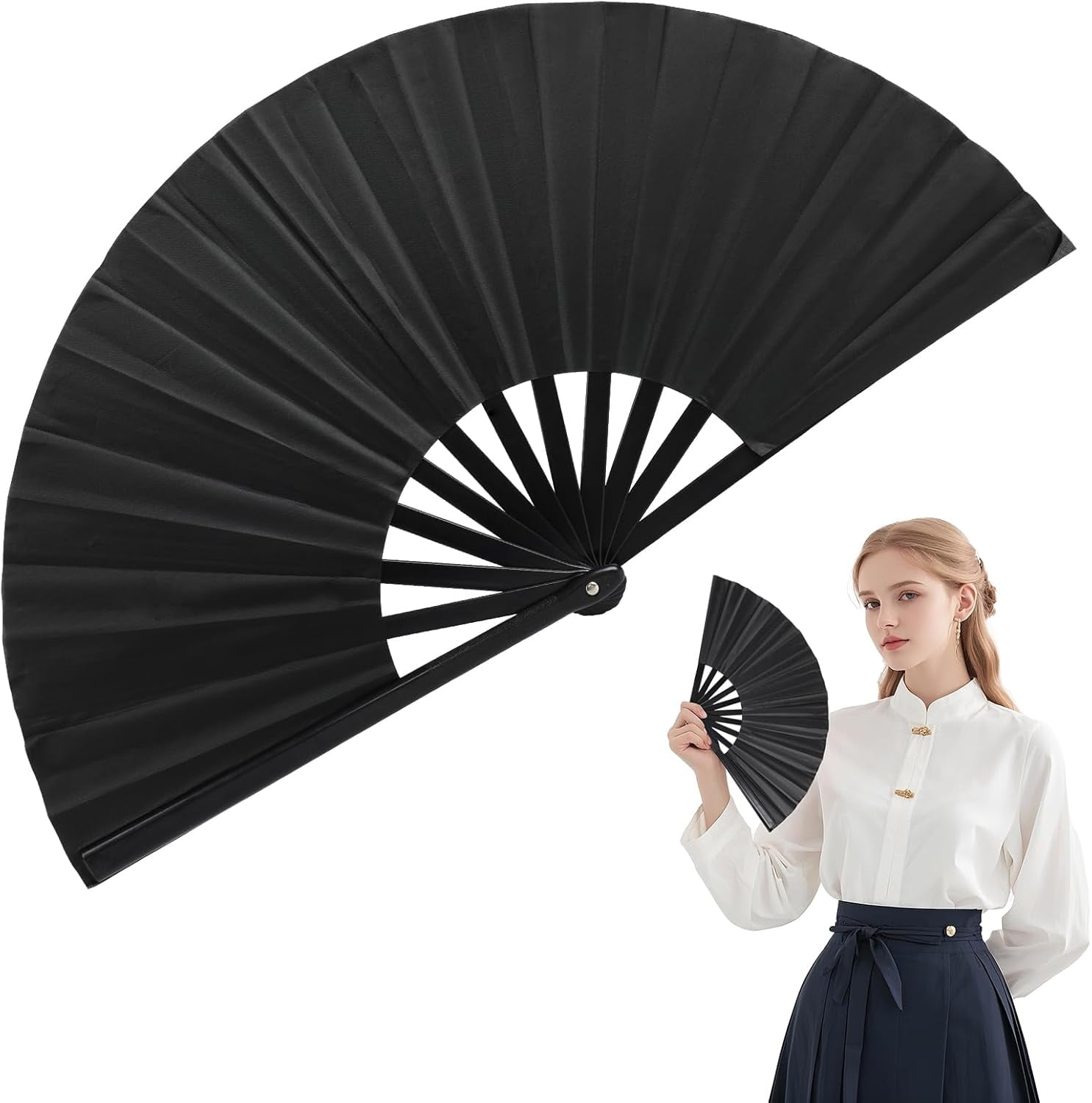 2025 Boots on The Ground Hand Fan for Line Dancing - Large Holographic ...