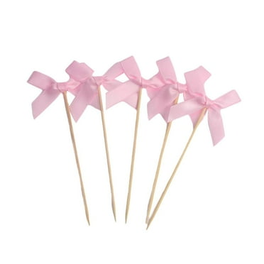 Set of 66 Pack Pink Gold Cupcake Toppers Mixed Size&Colour 3D Butterfly ...