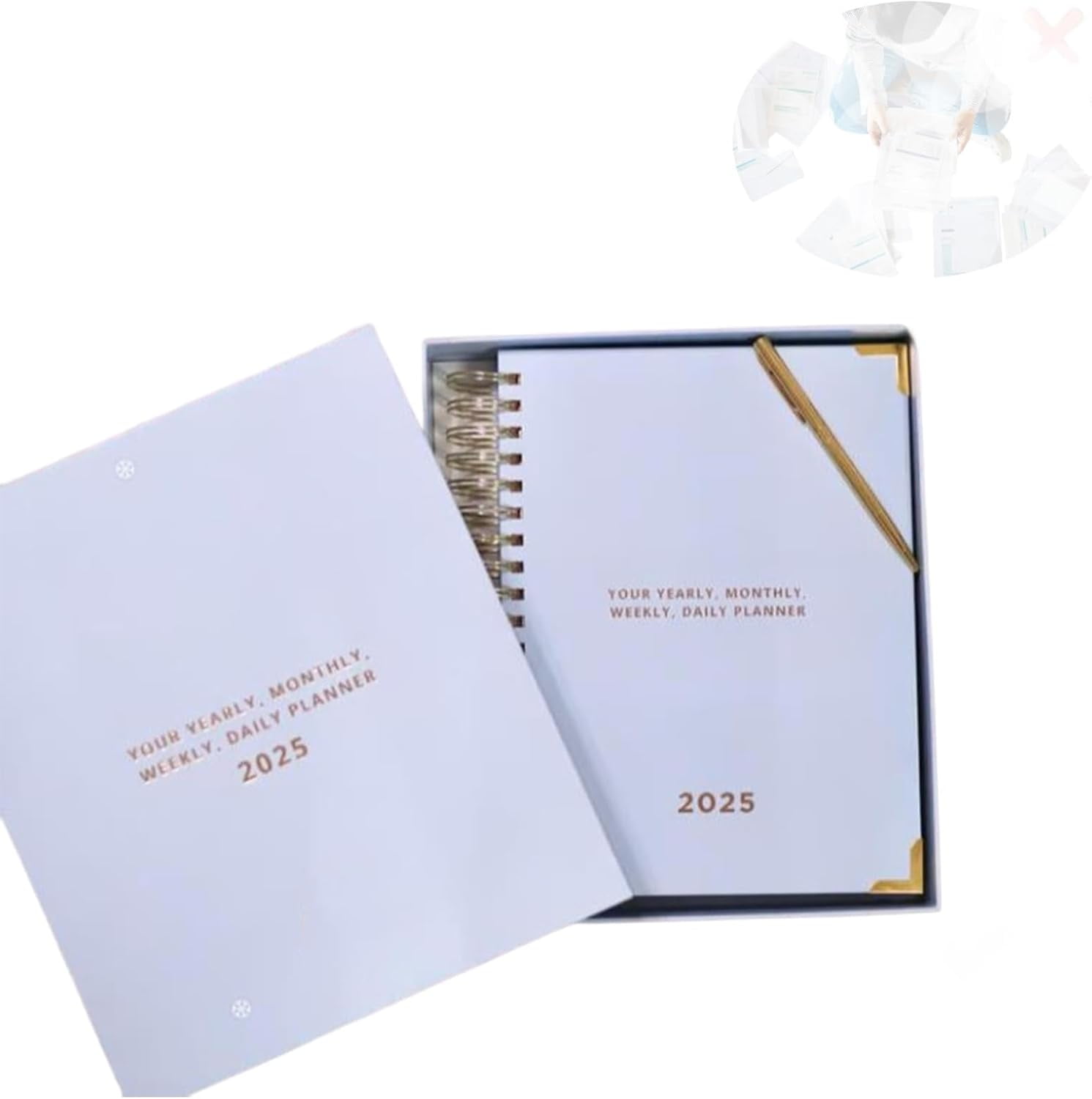 2025 The Budget Planner, Bill book and Monthly Bill Organizer, Undated ...