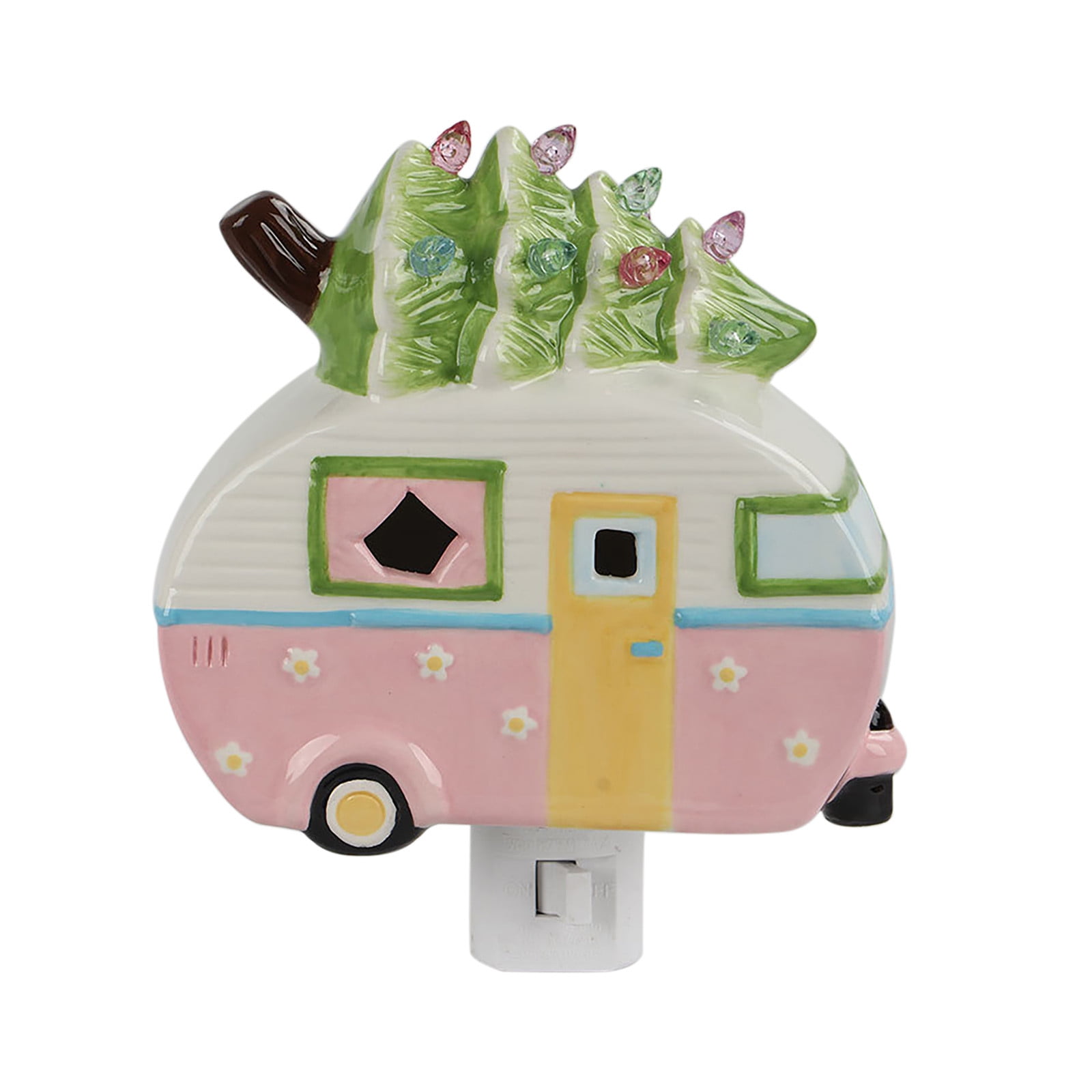 2025 Bunny Bonfire Flashing Night Light Easter Socket Night Light ...