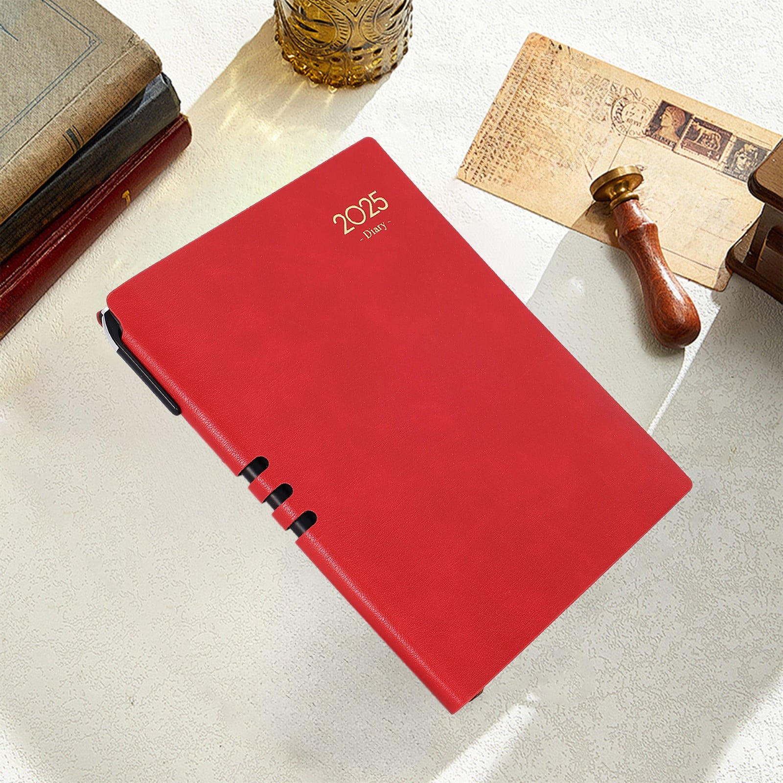 2025 Business Diary Noterecord Log , Daily Calendar Planner , Hardcover ...