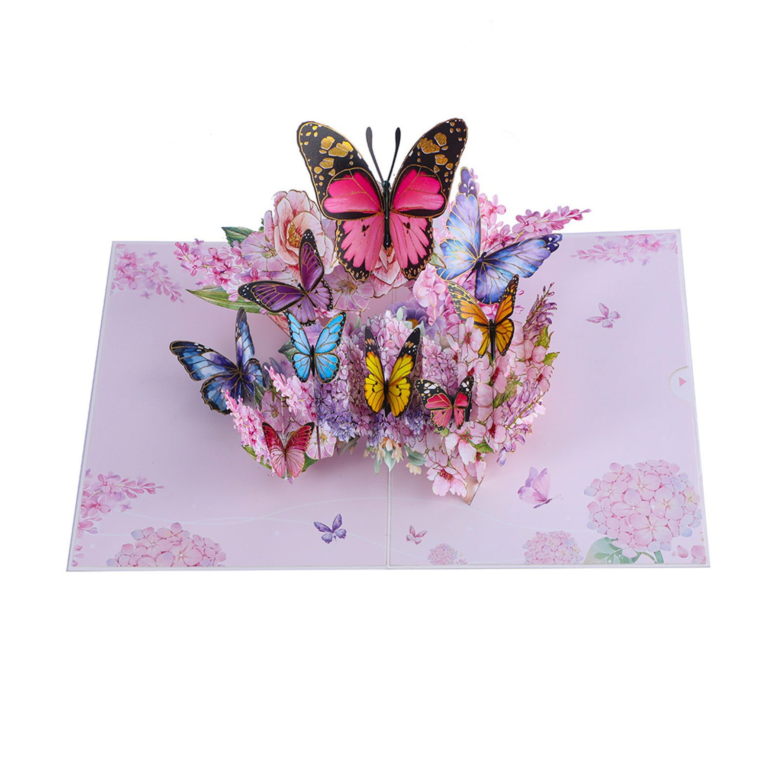 2025 & CISIL 3D Mother's Day Butterfly Series Bouquet Folding Greeting ...