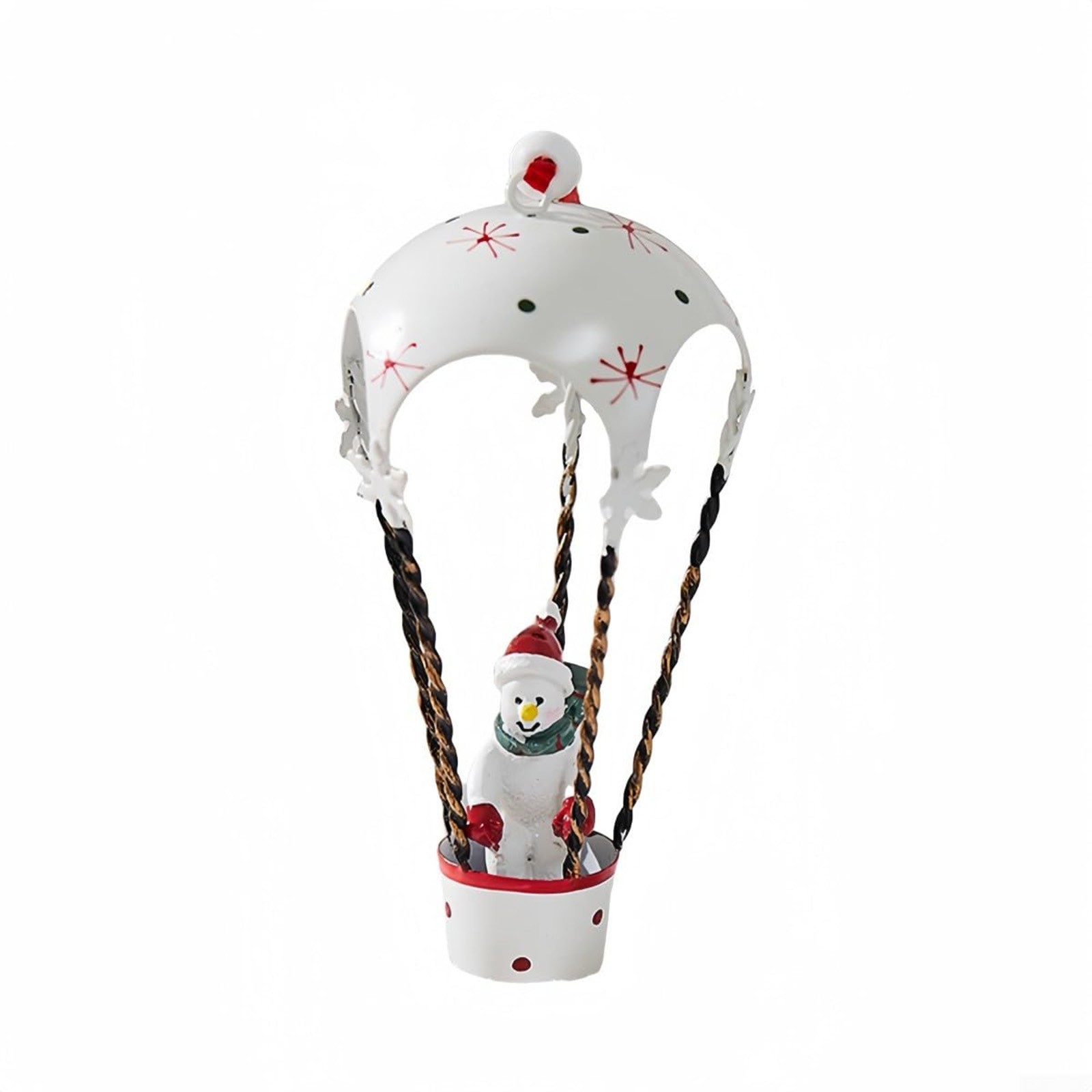 2025 & CISIL Santa On Airplane Figurines Funny Santa Flying Plane ...