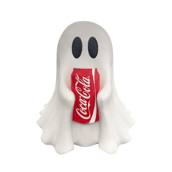 2025 COCA-COLA Ghost Figurine Holding Coke Can Halloween Decor TikTok Viral NEW! - Walmart.com
