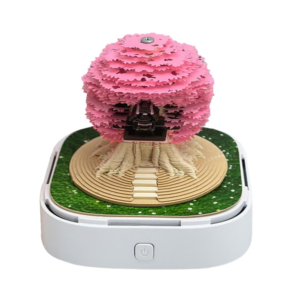 2025 Calendar Model 3D Desk Note Tearable Decoration House Rechargeable ...