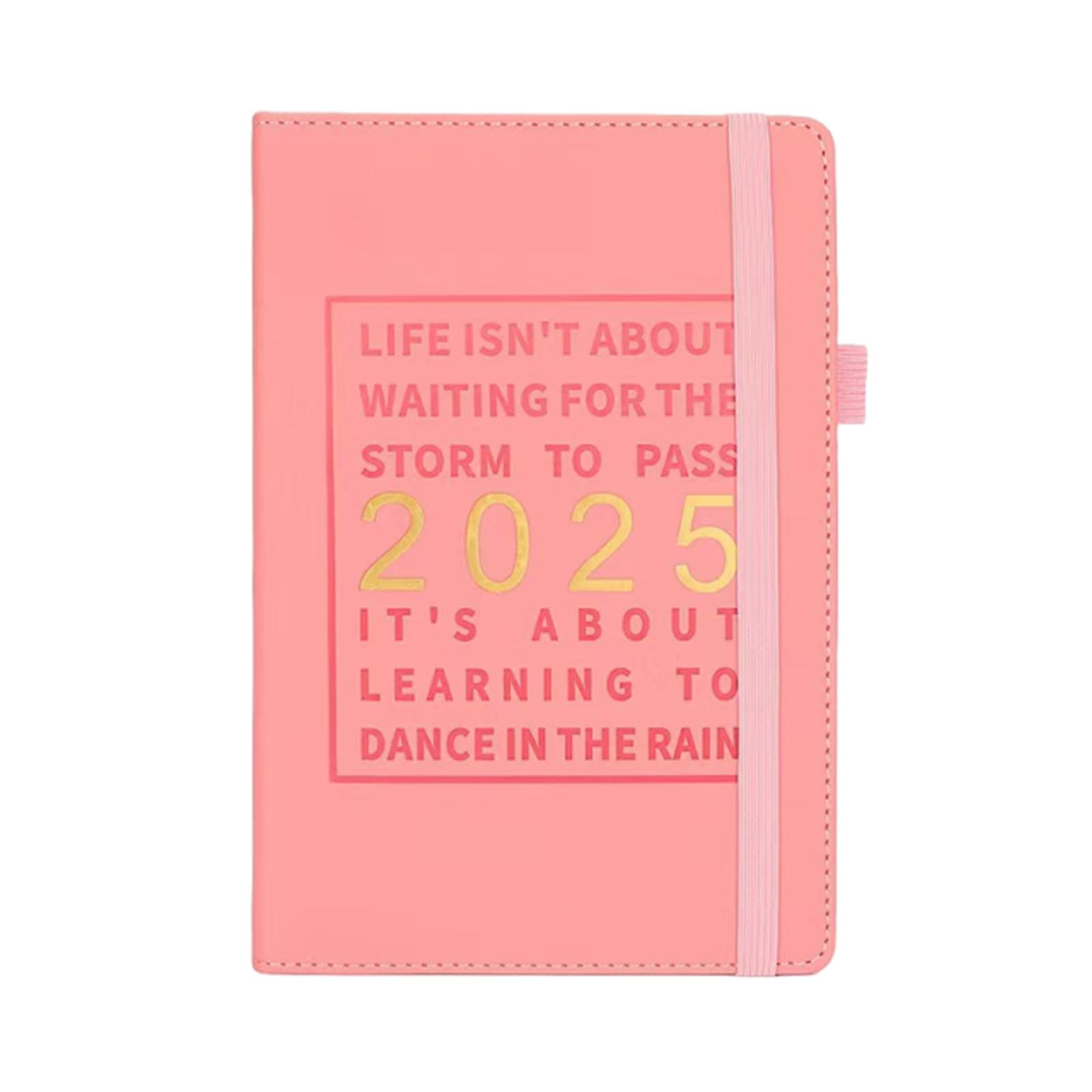 2025 Calendar Notebook Daily Planner English Calendar Notebook ...