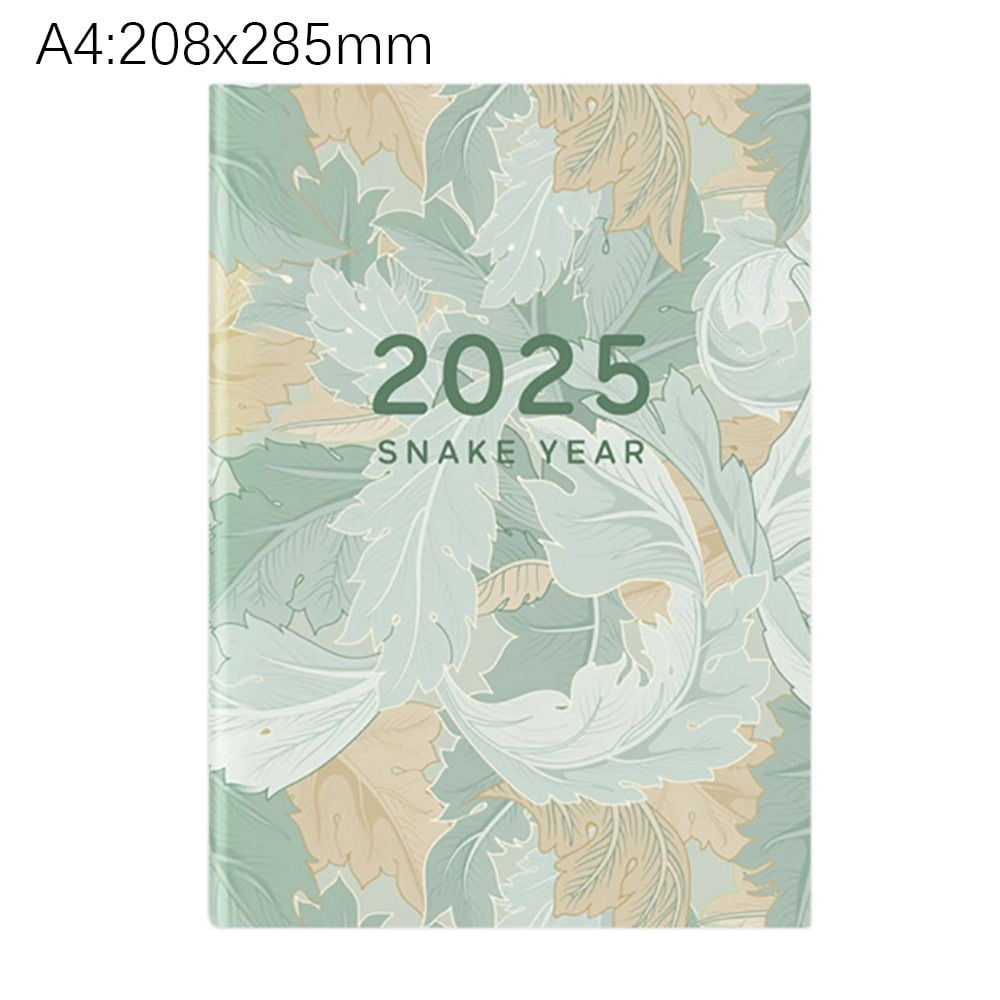 2025 Calendar Planner Notebook A4/A5 Day/Week/Year Agenda Planner ...