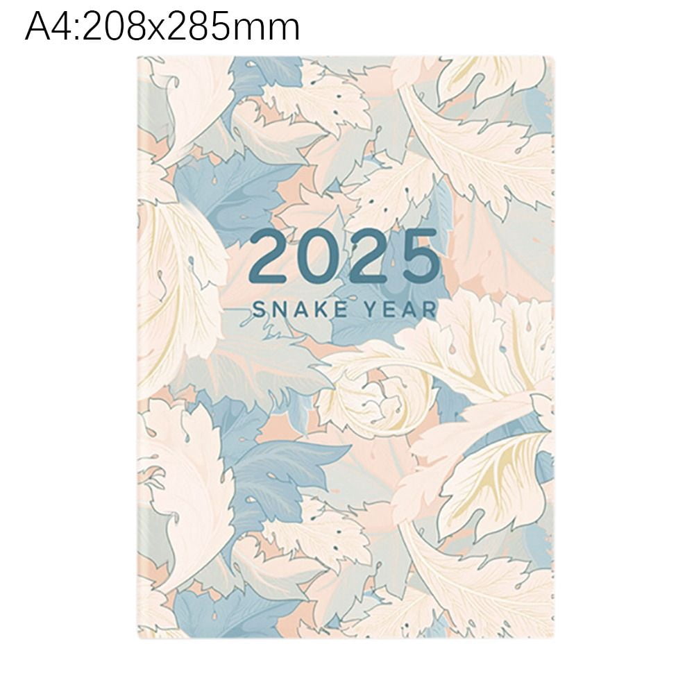 2025 Calendar Planner Notebook A4/A5 Day/Week/Year Agenda Planner ...