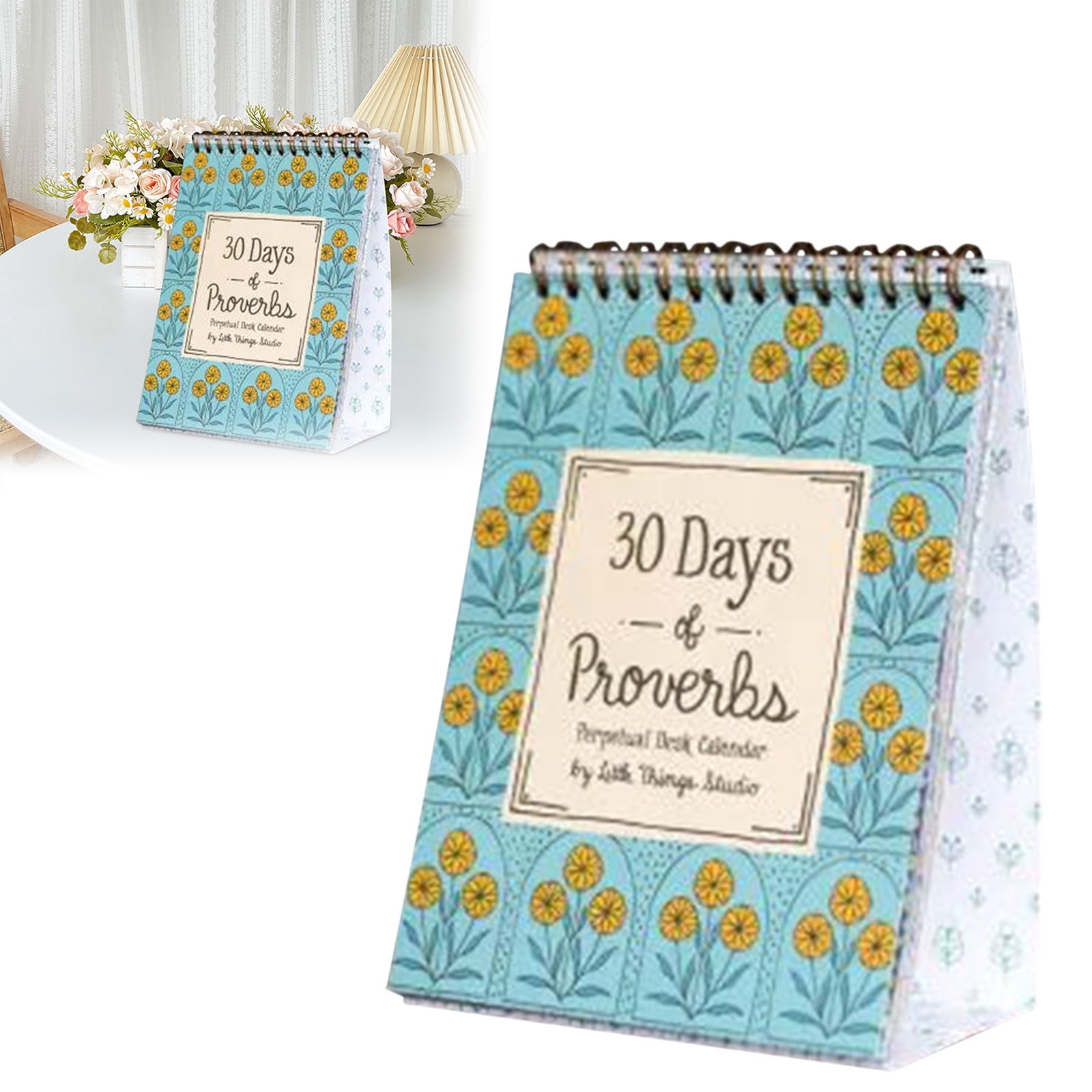 2025 Calendar 2025 Wall Calendar 30 Day Proverbs Calendar Dynamic With ...