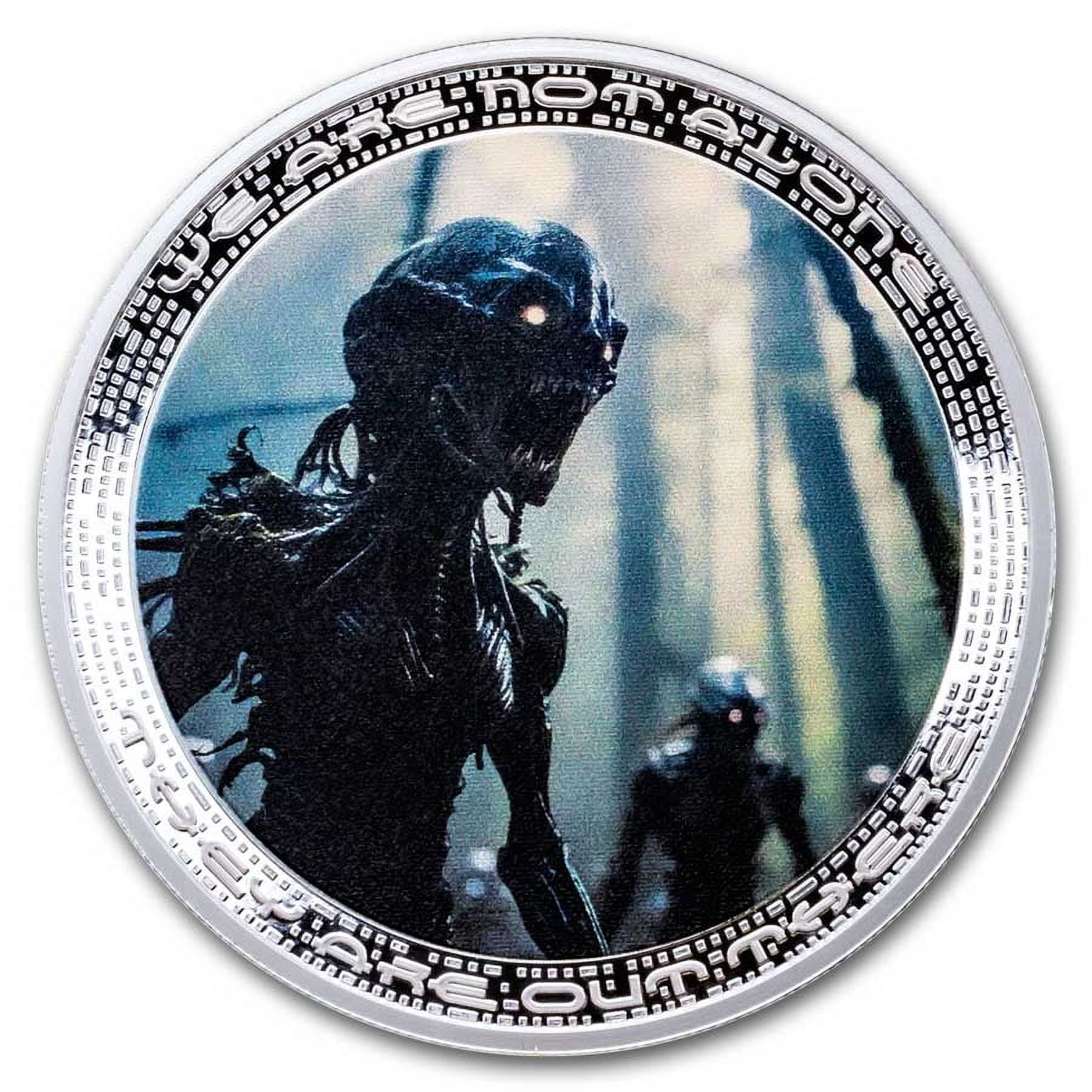2025 Cameroon 1 oz Silver UFO & Aliens: Alien in Forest - Walmart.com