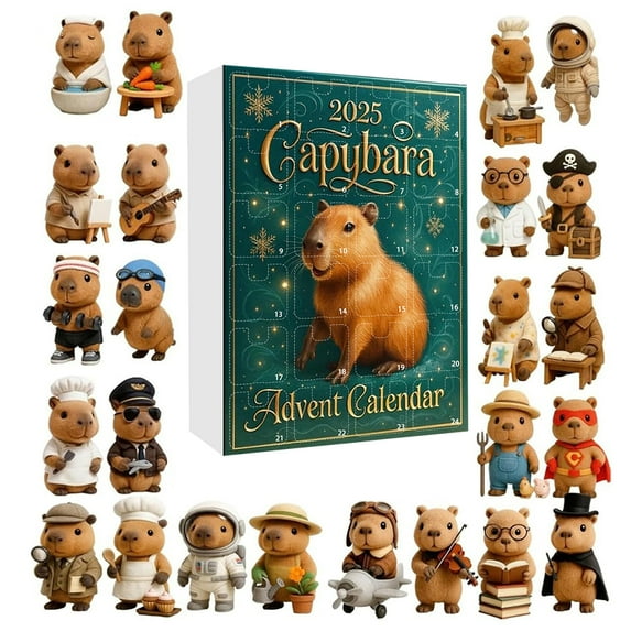 2025 Capybara Advent Countdown Calendar, Capybara advent Countdown ...