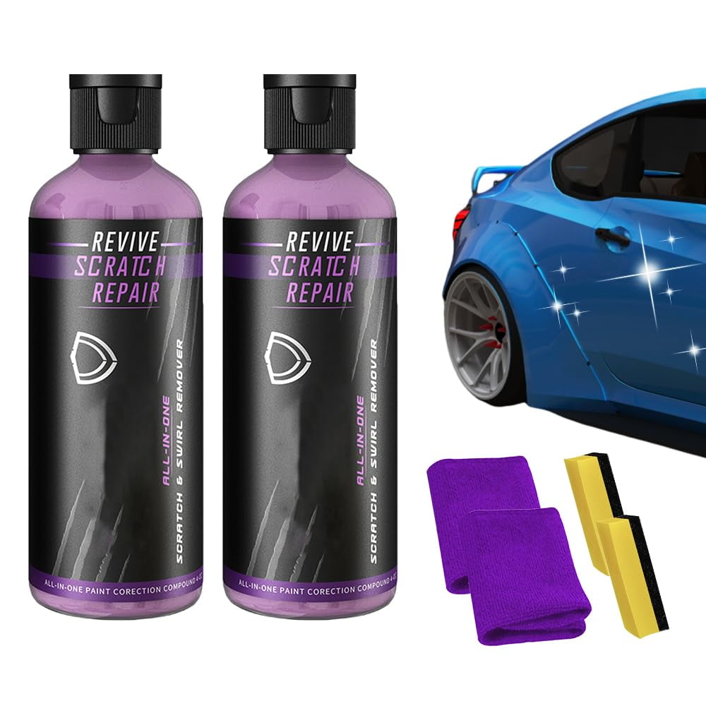 2025 Car Scratch Remover Kit, Vehicle Scratch Repair Paste with Wipe ...