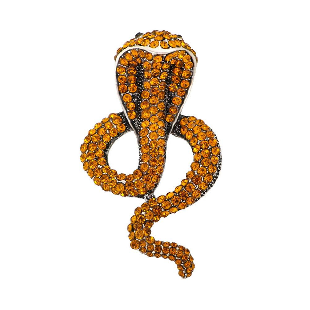 2025 Chinese Snake Brooch Pin,Rhinestone Snake Brooch,2025 Year Snake ...
