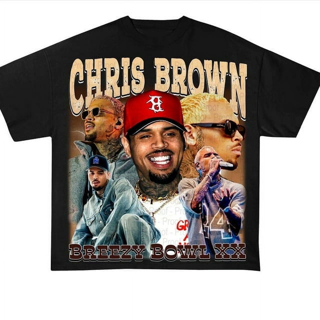 2025 Chris! Brown! Suction Cup XX Tour Shirt, Music Tour Merch For Hip ...