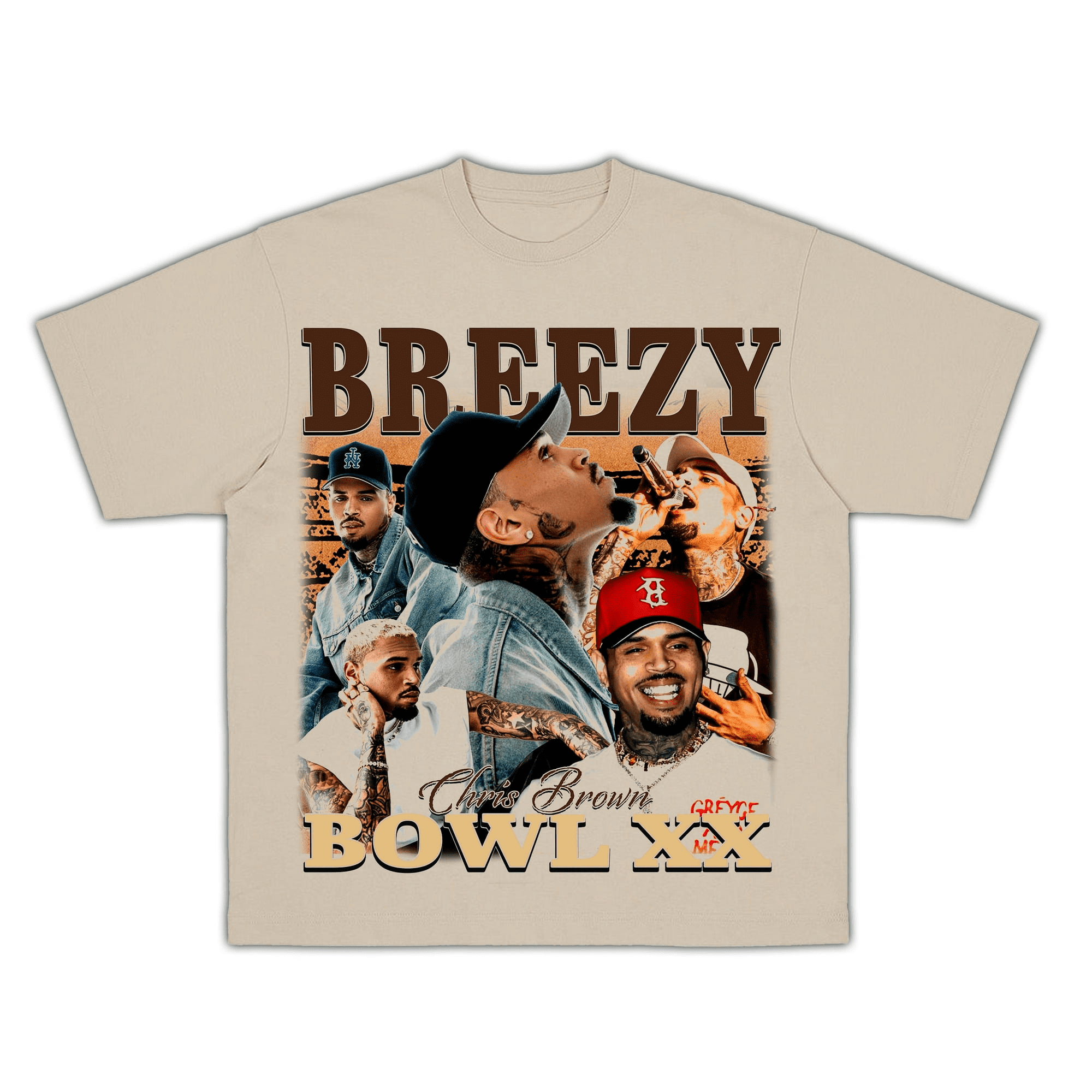 2025 Chris! Brown Tour Breezy Bowl XX T-Shirt, Chris! Brown Concert ...