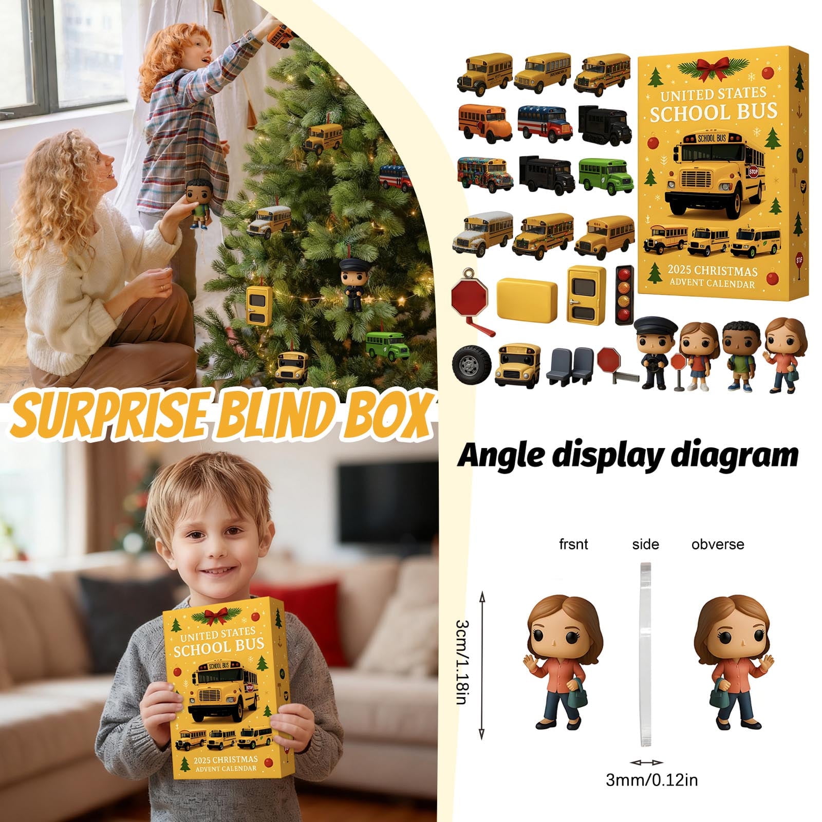 2025 Christmas Advent Calender- Complete 24 Day Countdown Calendar with ...