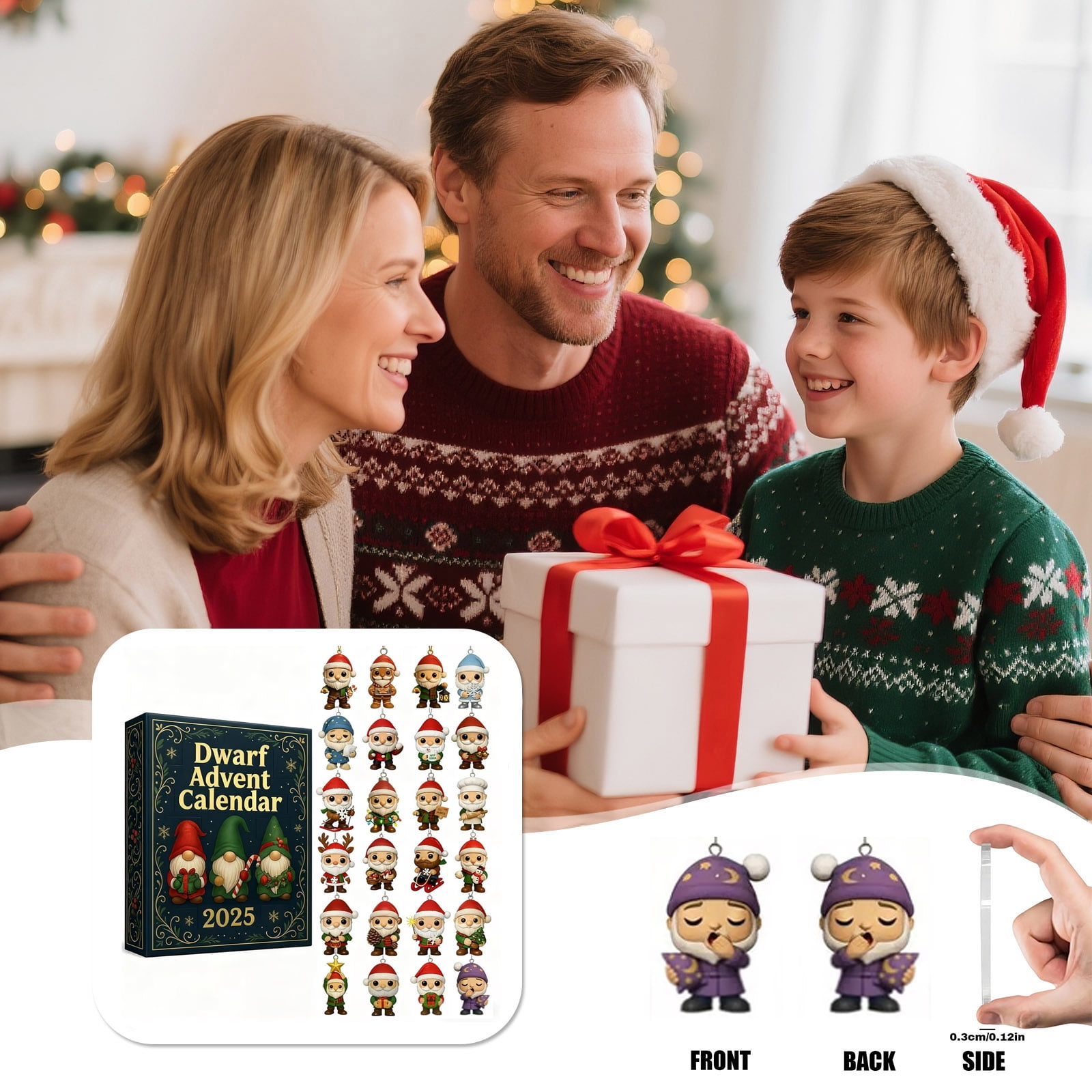2025 Christmas Advent Calender- Complete 24 Day Countdown Calendar with ...