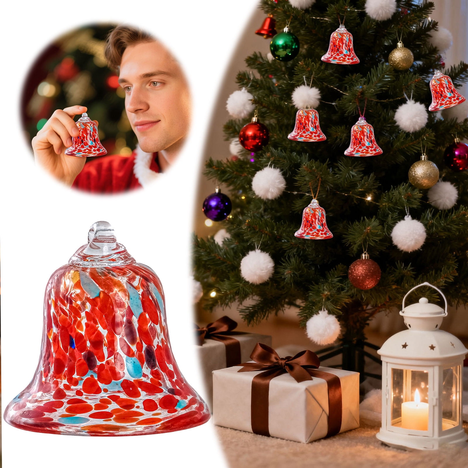 2025 Christmas Bells for Decoration, Annual Edition Bell Ornament ...