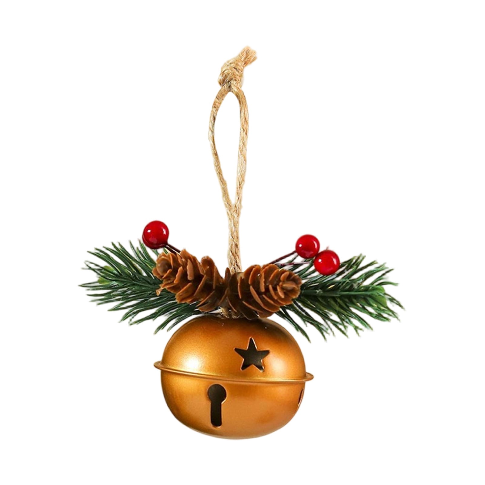 2025 Christmas Bells for Crafts,1 Pcs 1.97 Inch Christmas Jingle Bells ...