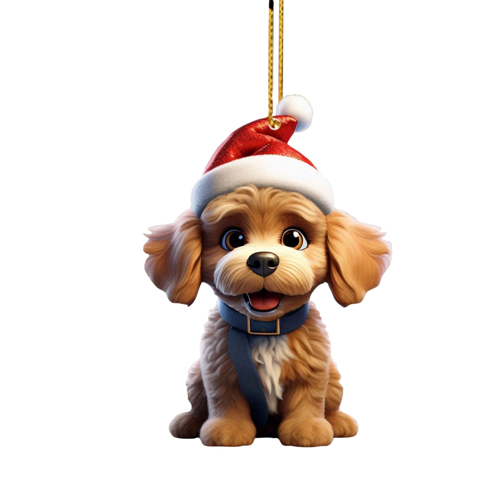 2025 Christmas Dachshund Dog Tree Decorations, Cute Acrylic Hanging ...