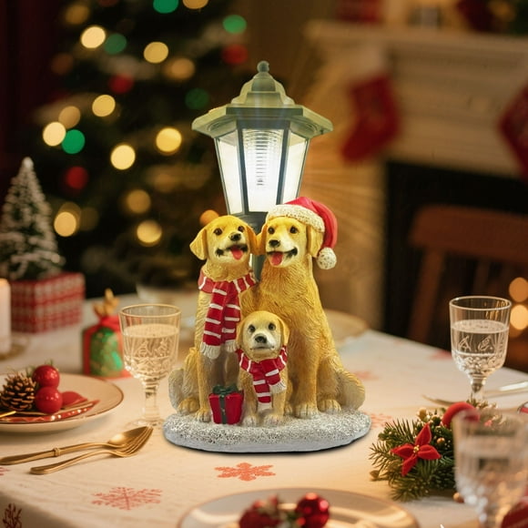 Golden Retriever Christmas Decorations Outside