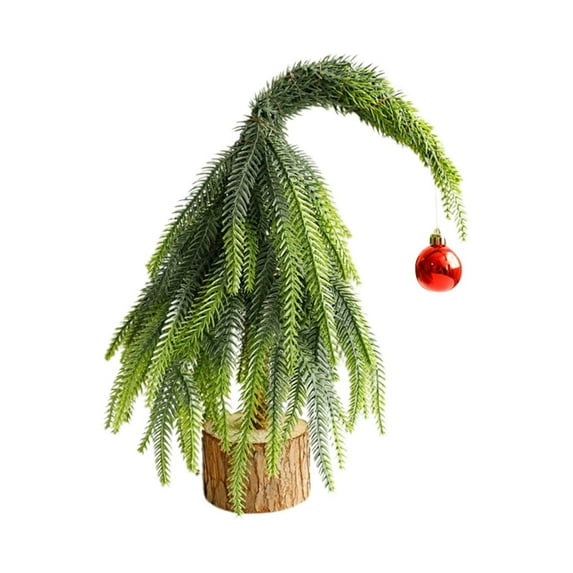 2025 Christmas Decorations 11.8Inch Artificial Topiary Tree Beautiful ...