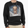 2025 Christmas Gingerbread Man Watercolor Graphic Unisex Sweatshirt ...
