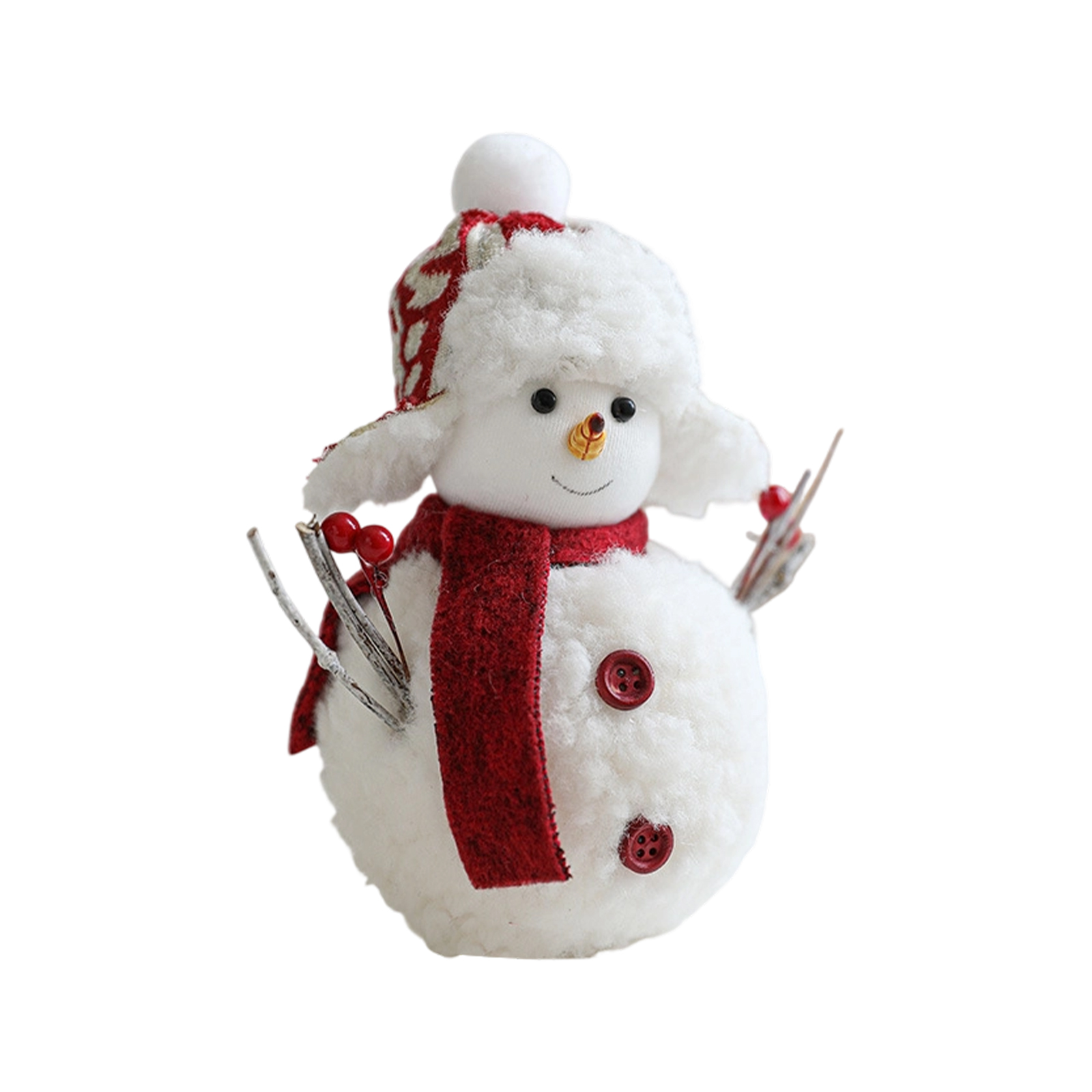 2025 Christmas Snowman Plush Knitted Ornaments, Christmas Snowman ...