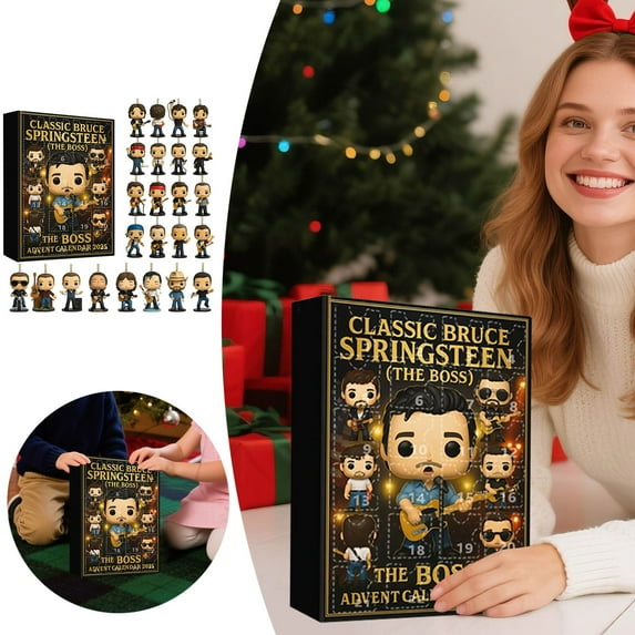 2025 Classic Bruce Springsteen (The Boss) Advent Calendar - 24 Unique ...