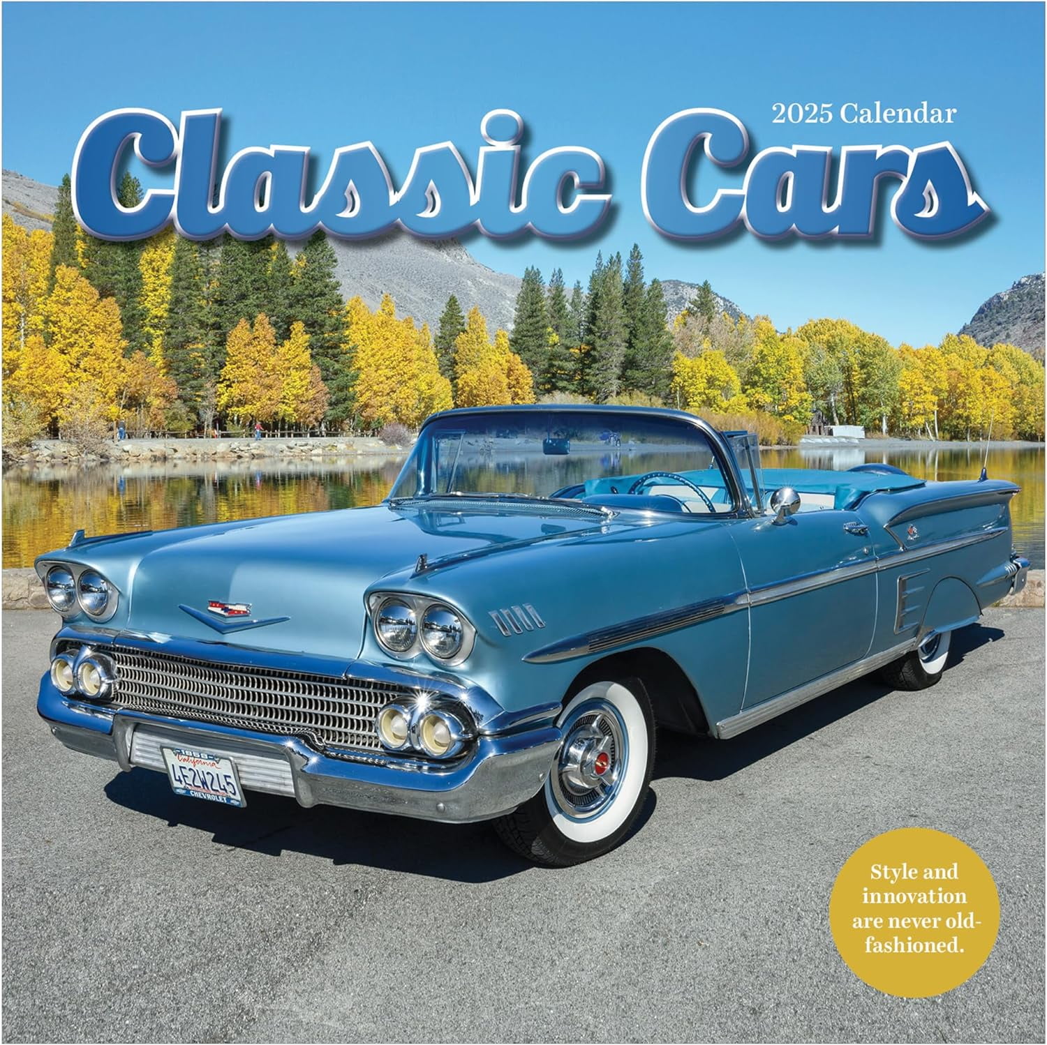 TF Publishing, Classic Cars 2025 Wall Calendar - Walmart.com