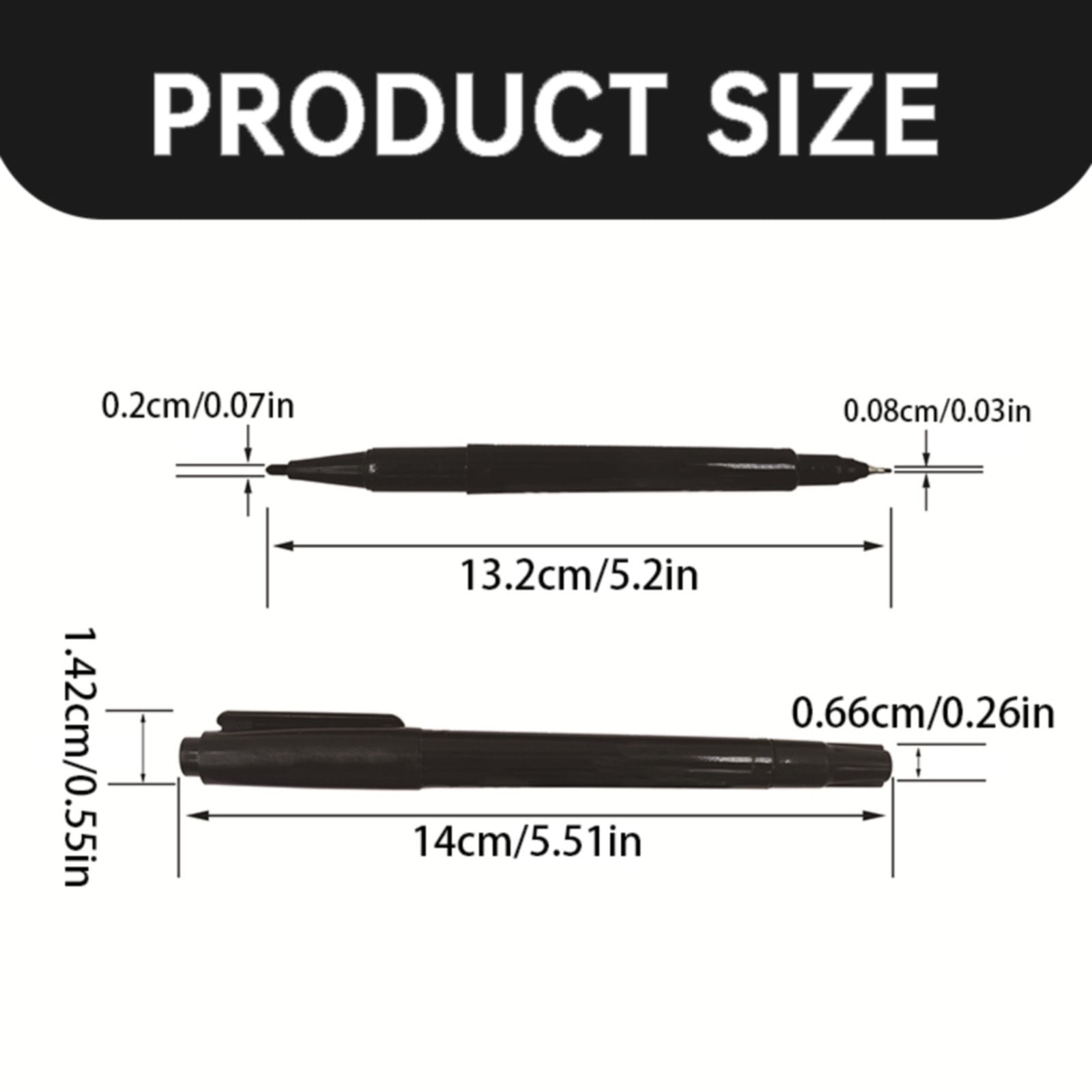 2025 Clearance! Markers,Body Markers, Markers for Skin,3Pcs Double Ends ...