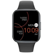 iTIME Smartwatch in Black Model# ITE1017STK - Walmart.com