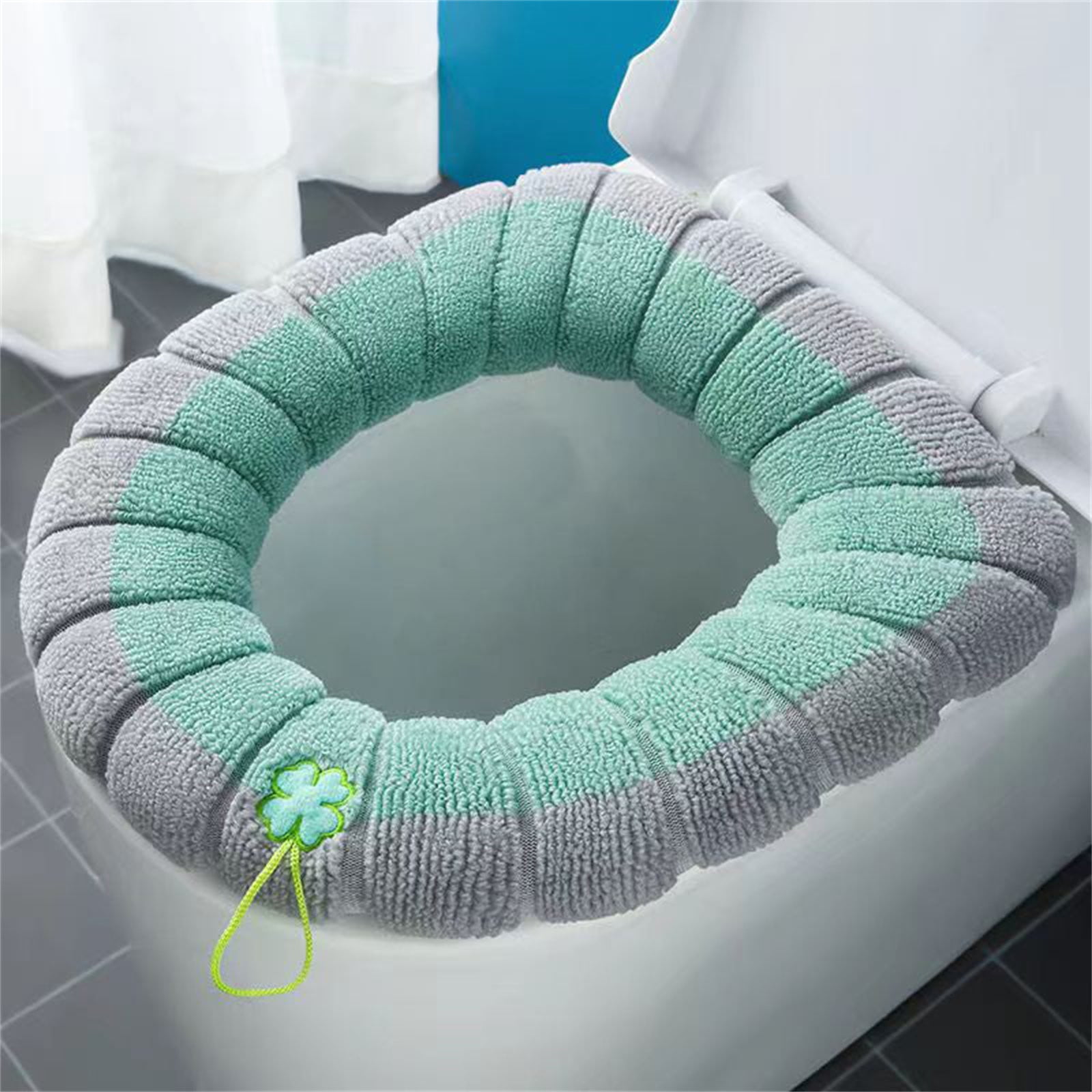 2025 Clearance, Thicker Bathroom Soft Toilet Seat Cover Pad-Warmer ...