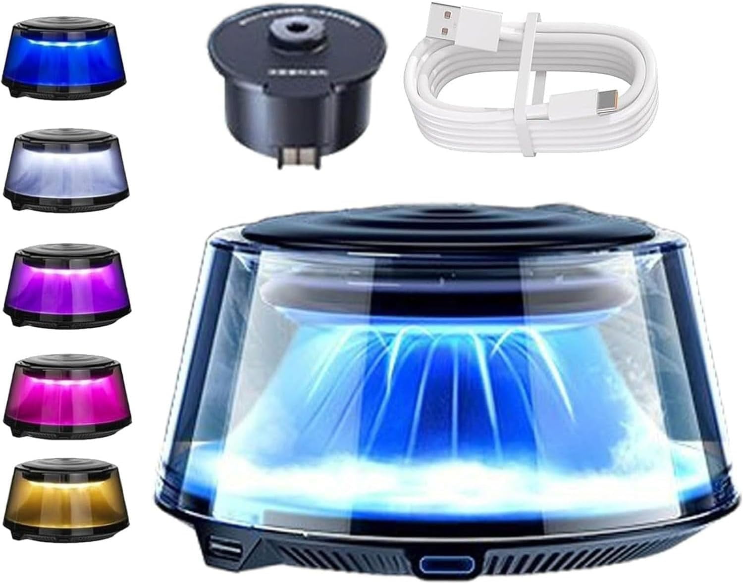2025 Cloud Mist Car Diffuser, USB Rechargeable Cloud Car Diffuser ...