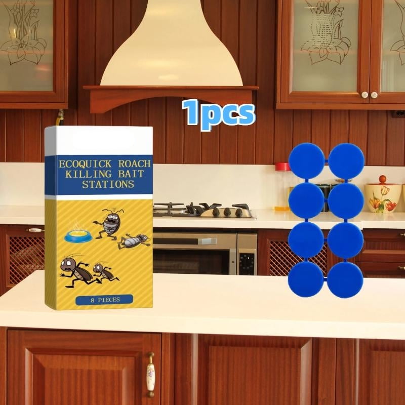 2025 Cockroach Bait Chain Reaction Child Pet Safe No Odor for Kitchen ...