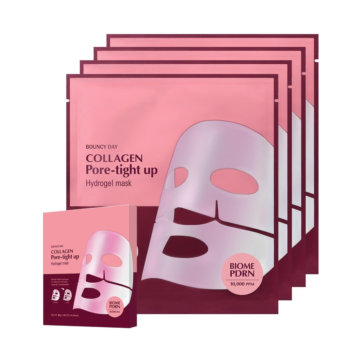 2025 Collagen Pore-Tight Up Mask Collagen Pore Tight Up PDRN & Low ...