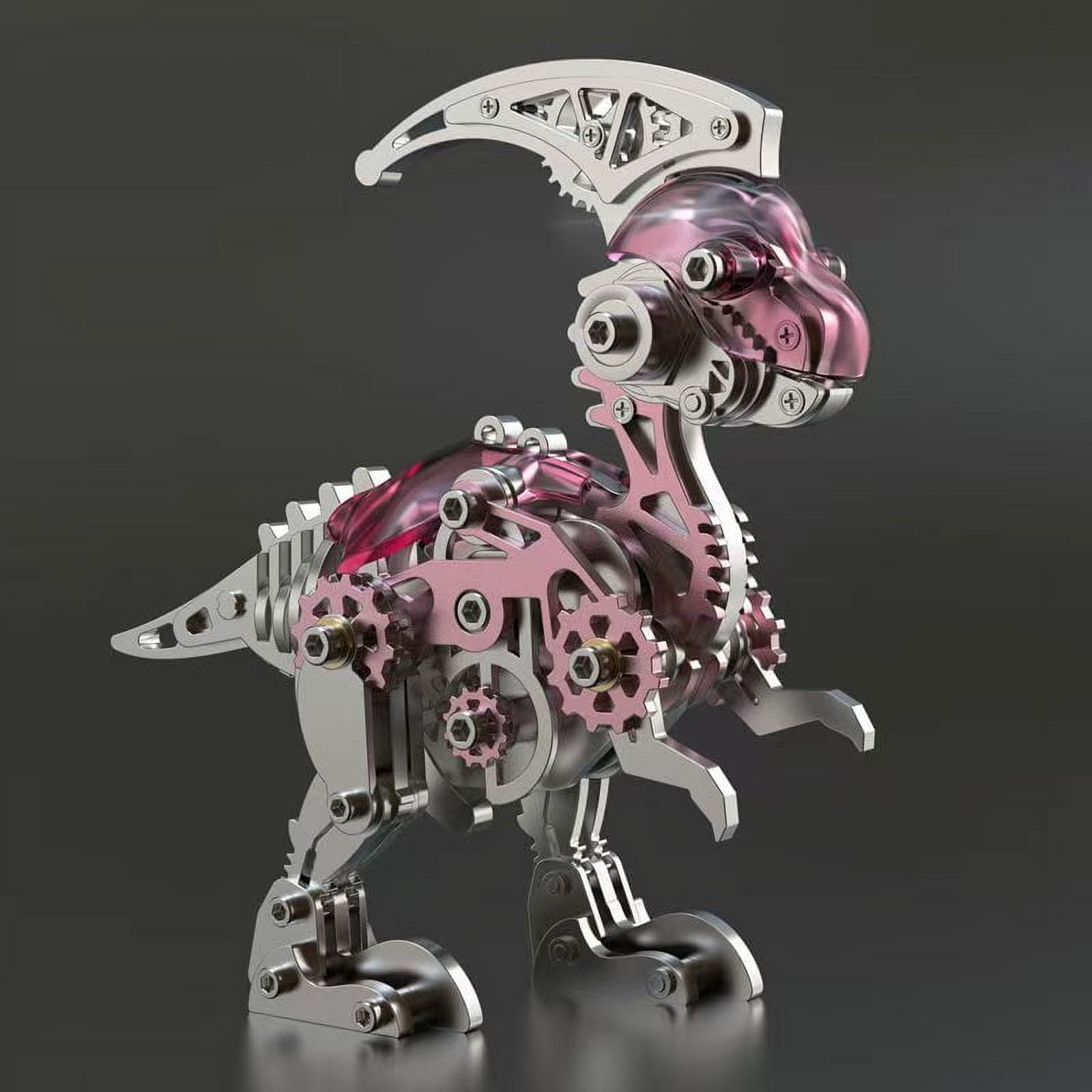 2025 Colorful Dinosaur Series - 3D Metal Puzzle DIY Model Kit, Creative ...
